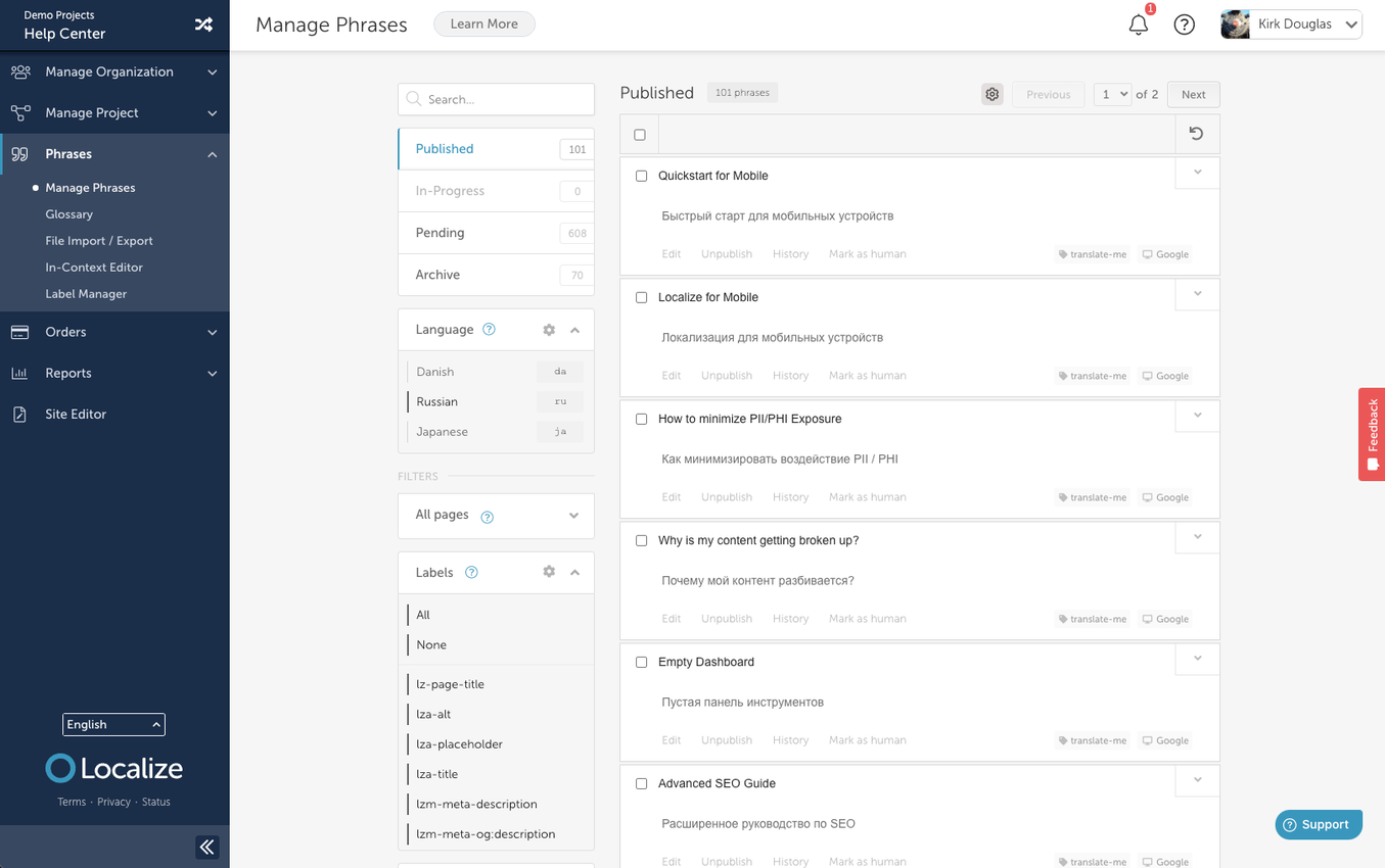 Freshworks Localize Integration | Freshworks Marketplace